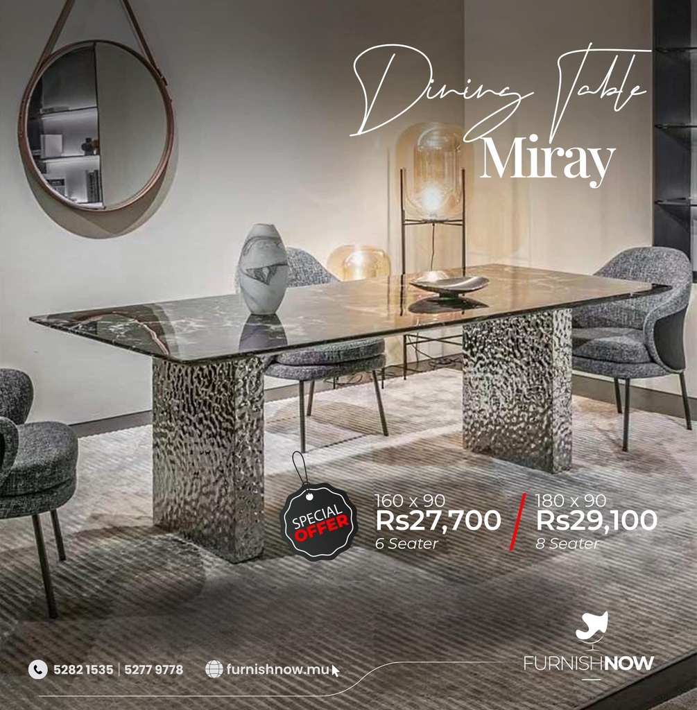Dining Table Miray - H803 | My Website